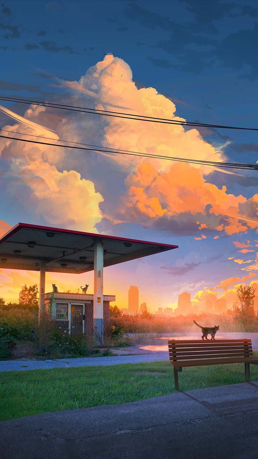 Bus Stop IPhone Wallpaper HD IPhone Wallpapers