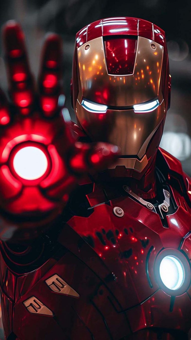 Iron Man Repulsor iPhone Wallpaper HD - iPhone Wallpapers